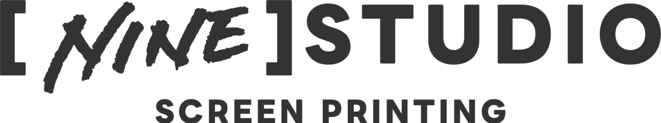 シルクスクリーンのオリジナルプリントは小ロット対応のナインスタジオ